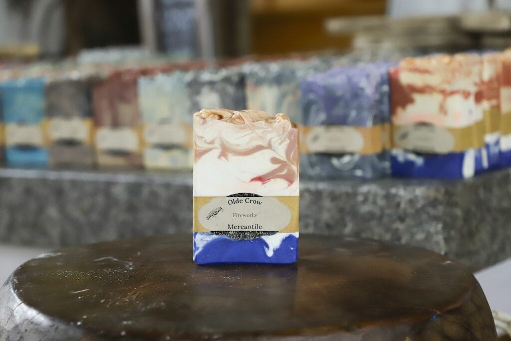 Fireworks Shea Butter Soap | Primitive Olde Crow